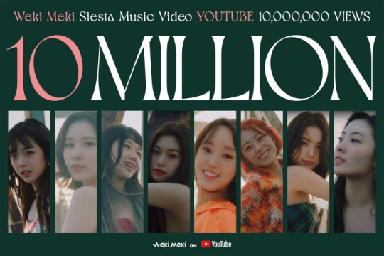 Le MV'Siesta'de Weki Meki a dépassé les 10 millions de vues - K-Pop News Insde FR