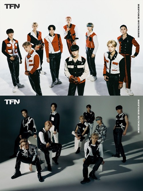 '9 people 9 colours'T1419 → TFN, nouvel album light/dark version groupe concept photo sorti - K ...