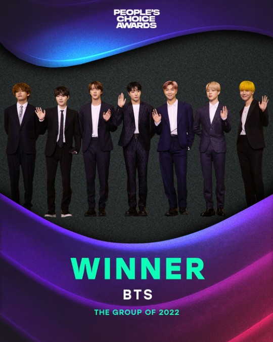 BTS menangkan 3 penghargaan di US’2022 People’s Choice Awards’…’Group of the Year’selama 3 tahun ...