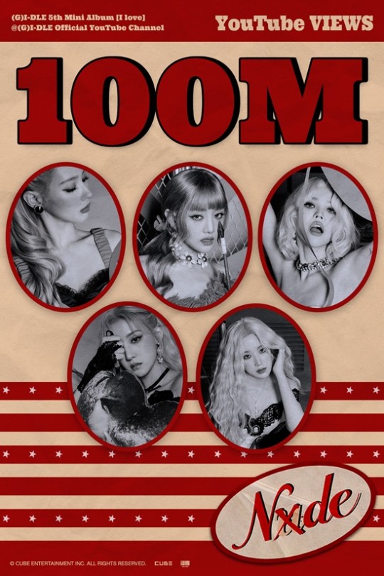 (G)I-DLE, Nxde (nude) MV 17 天點擊量破億 - K-Pop News Inside