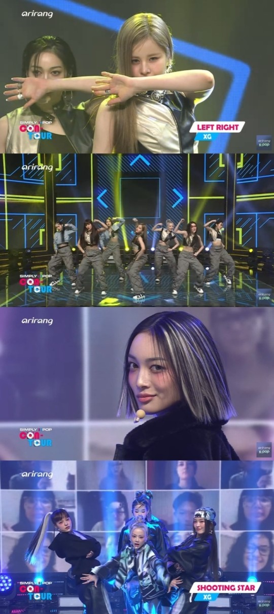 'Simply K-pop'XG，'LEFT RIGHT'舞台首次公開 - K-Pop News Inside
