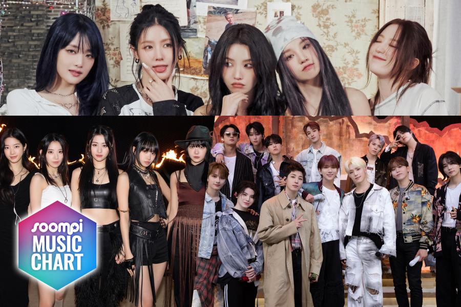 Soompi の K-Pop 音楽チャート 2023、7 月第 2 週 - K-Pop News Inside